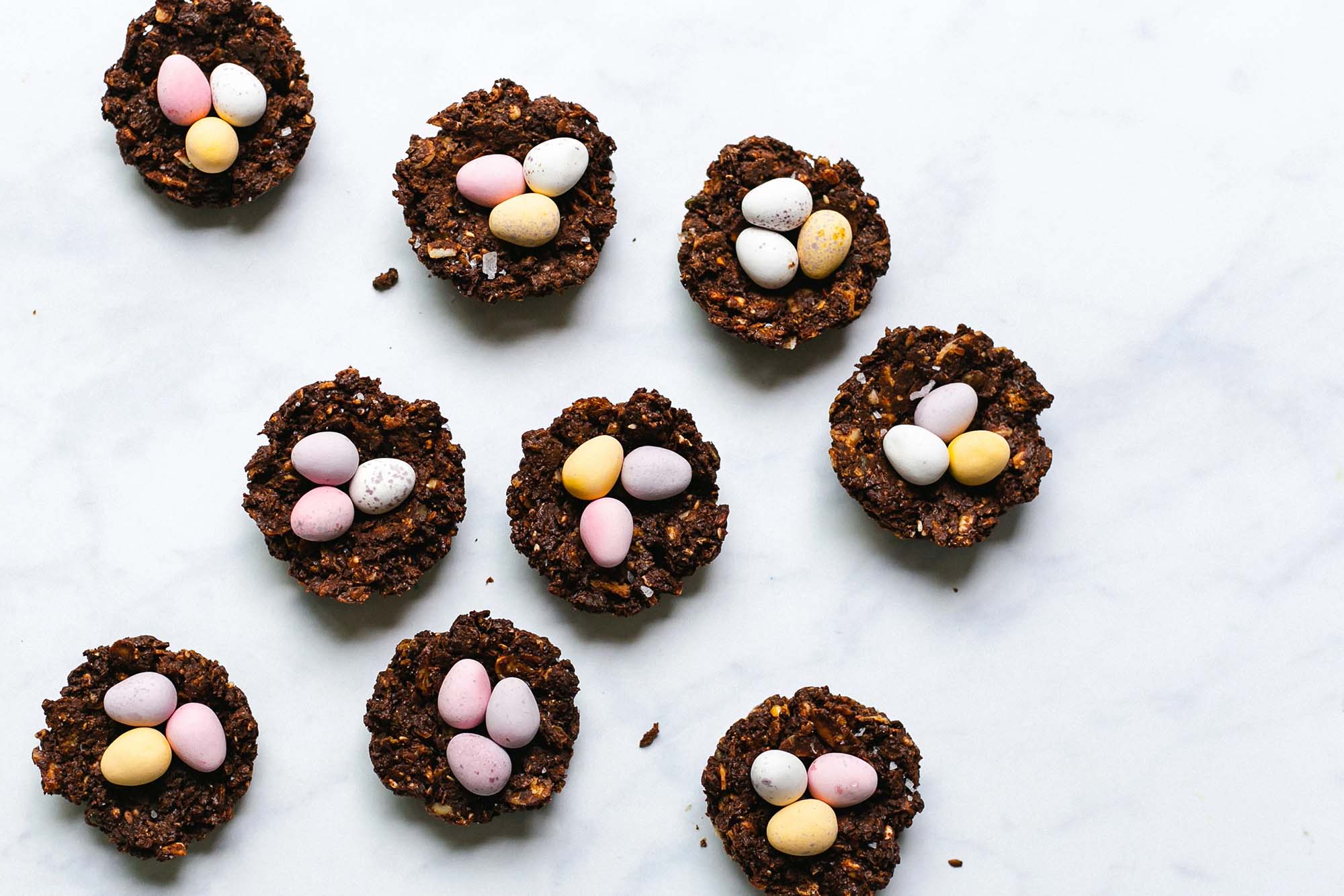 Nutty Chocolate Nests - Emma Hatcher